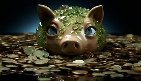 Premium Ai Image Successful Investment Brings Home The Bacon Bringing Prosperity And Wealth