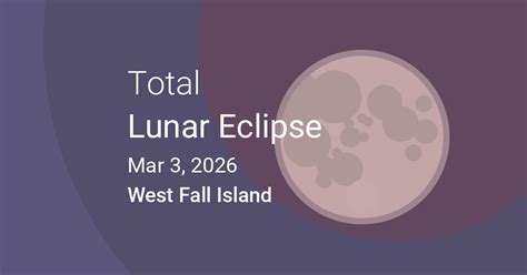 Eclipses Visible In West Fall Island Pennsylvania Usa
