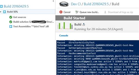 Tfsbuild Real Time Output Not Working For TFS Build Stack Overflow