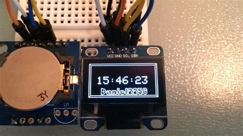 Arduino Uno With Real Time Clock Module Youtube