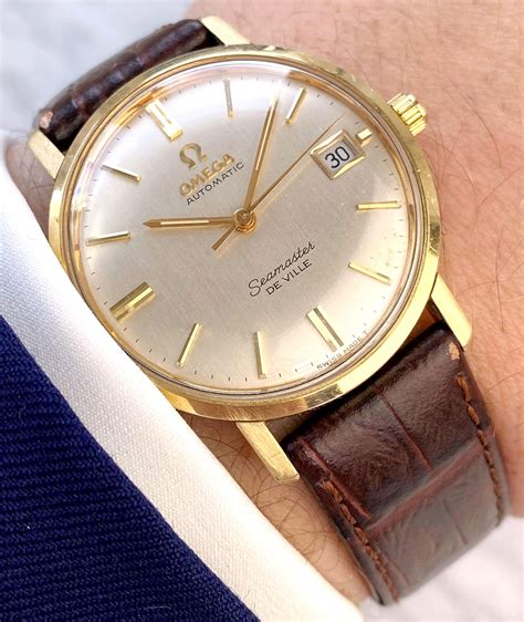 Vintage Omega Seamaster De Ville Automatic Automatik Vintage Portfolio