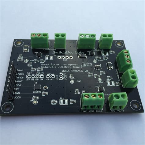 Kickstarter Successful Over 100 Quad Power Management And 8 Gpio Extender I2c Boards