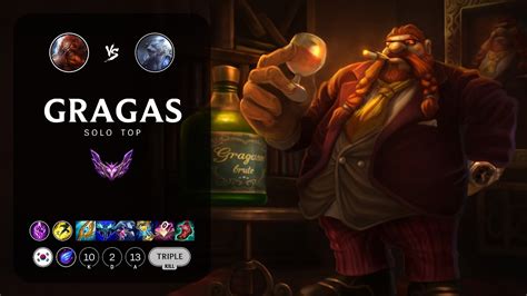 Gragas Top Vs Volibear KR Master Patch 13 14 YouTube