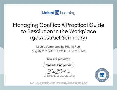 Heena Rani On Linkedin Certificate Of Completion