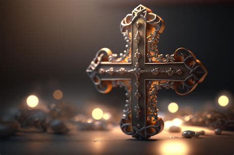 Kruis Van Christelijke Religie Orthodoxie En Katholicisme Goddelijke