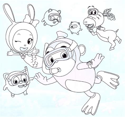 알라딘 미리보기 코코몽 3 두들 색칠북 2