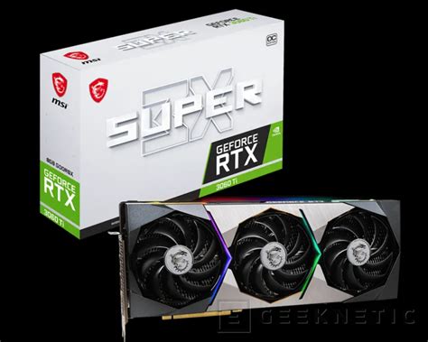 Retirada De La Venta La Msi Rtx 3060 Ti Super 3x Oc A Petición De Nvidia