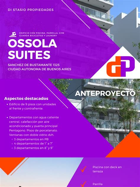 Ossola Suittes Preventa Junio 23 Pdf