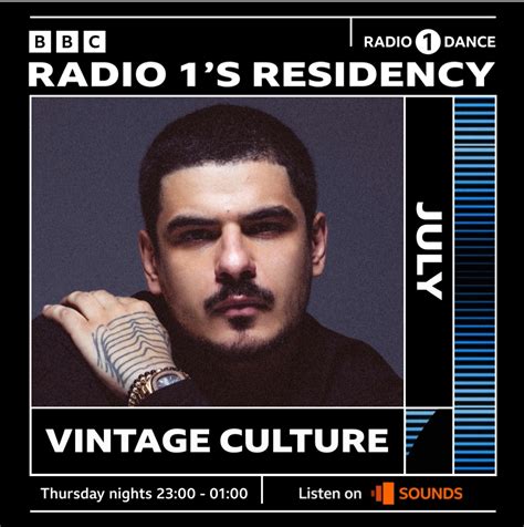 vintage culture to join bbc radio 1 s residency edmtunes
