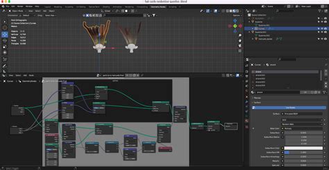 Geometry Nodes Radomize Material On Curves Materials And Textures Blender Artists Community