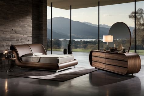 Premium Photo Shelves With A Dresser Or Drawer Use Teak Wood Decoration Style Inspiration