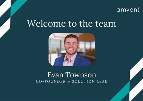 Thrilled To Join Amvent As Co Founder And Solution Lead Alongside Rasagya Monga And The Incredible