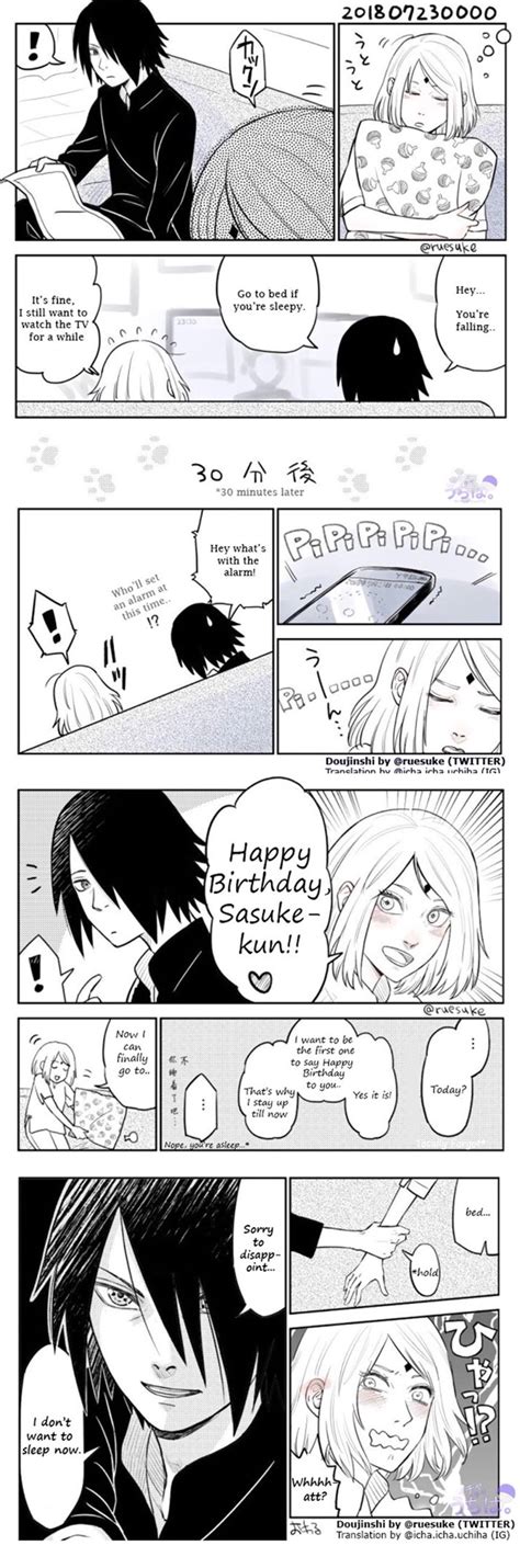 Pin By LeoŚ On Naruto Sasusaku Doujinshi Sasuke Uchiha Sakura