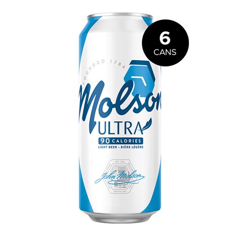 Molson Ultra 24 X Bottle 341 Ml The Beer Store