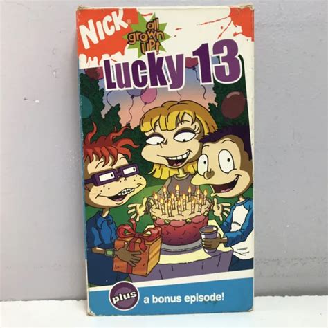 Rugrats All Grown Up Vhs Video Tape Lucky Nickelodeon Nick Buy