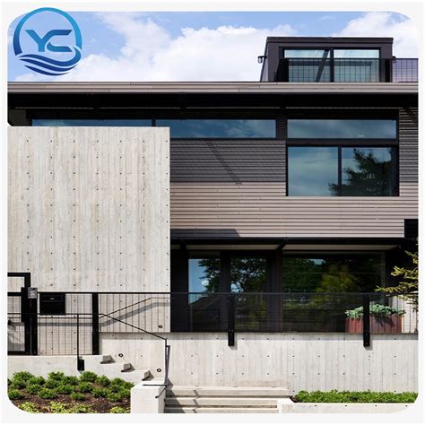 Eco Friendly Wpc Wall Panel External Wall Cladding Exterior Wood Wall