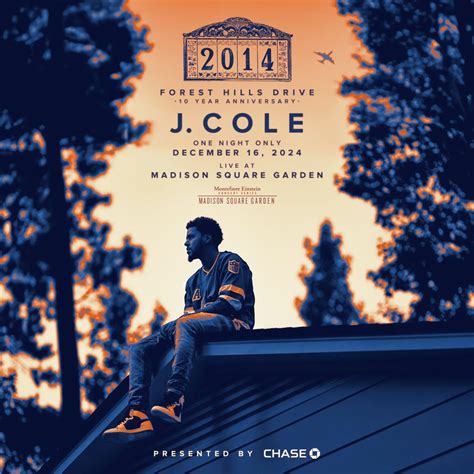 J Cole Announces Forest Hills Drive 10th Anniversary Show