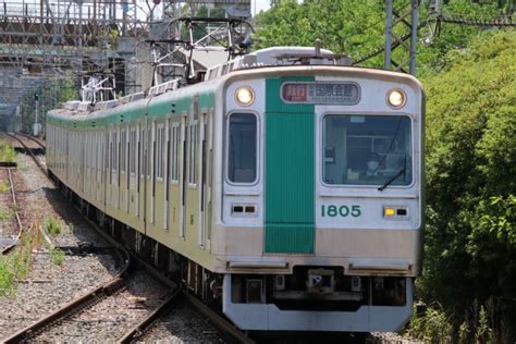 京都市交通局10系電車 1805 高の原駅 鉄道フォト・写真 By たごさくさん レイルラボraillab