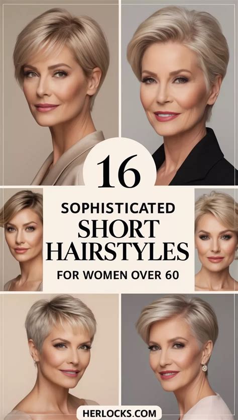 Best 13 16 Sophisticated Short Hairstyles For Women Over 60 Artofit