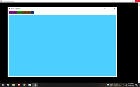 Python Program To Basic Power Note Using The Python Language Tkinter Kashipara