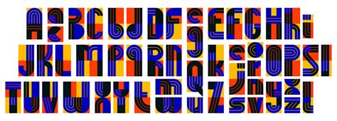 추상 기하학적 현대 글꼴 벡터 타이셋 로고 생성 알파벳 최소한의 기술 선형 형상 스타일 세련된 사각형 타일 문자 세트 어퍼