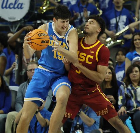 Ucla Dominates Rival Usc To Lock Up Big Ten Tourney Double Bye Los