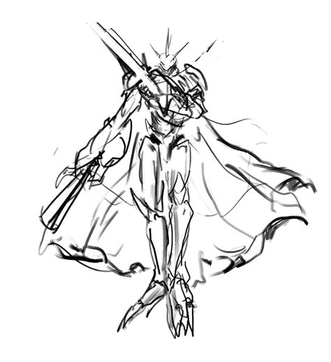 Digimon Omnimon Drawing