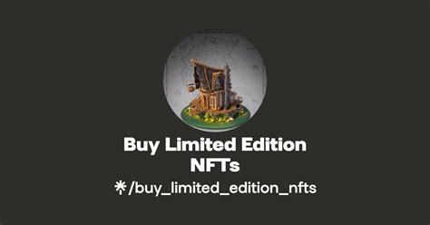 Buy Limited Edition NFTs Linktree