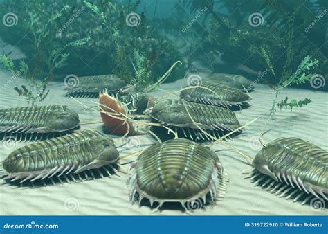 Trilobite Cartoon Vector 292427721