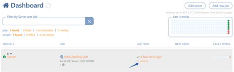 How To Backup Remote Sql Server Database Using Sqlbak Restore From The Dashboard Page Sqlbak