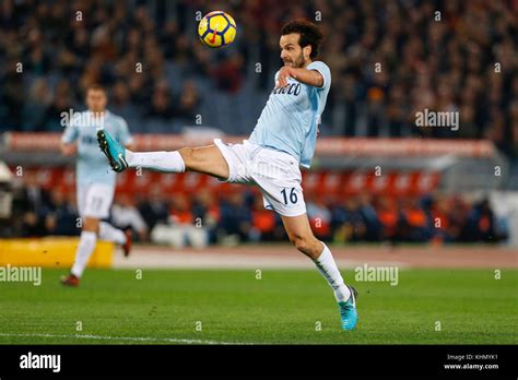 Olympic Stadium Rome Italy 18th Nov 2017 Marco Parolo Of Lazio