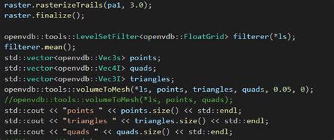 Volume To Mesh · Issue 1387 · Academysoftwarefoundationopenvdb · Github