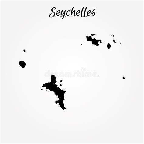Map Of Seychelles Vector Illustration World Map Stock Illustration