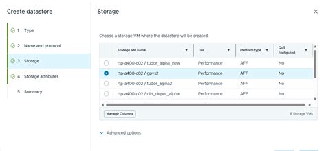 Deploying Vvols Storage