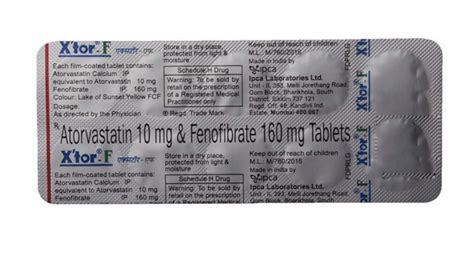 Xtor F 10mg Tablets 10s National Pharmacy