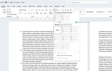Numbered paragraphs in word Word и Excel помощь в работе с программами