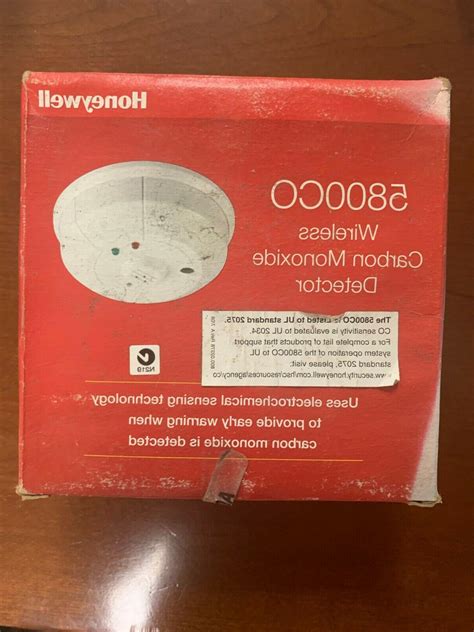 Brand New Honeywell 5800co Wireless Carbon Monoxide Detector