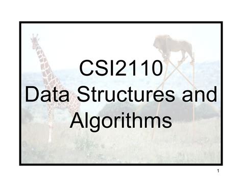 08 Dictionary Binary Search Trees Csi2110 Data Structures And Algorithms 1 The Dictionary Adt
