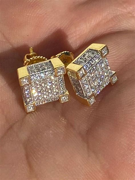 14k Gold Earrings For Men