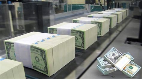 American Money Factory Us Dollar Banknotes Production Process