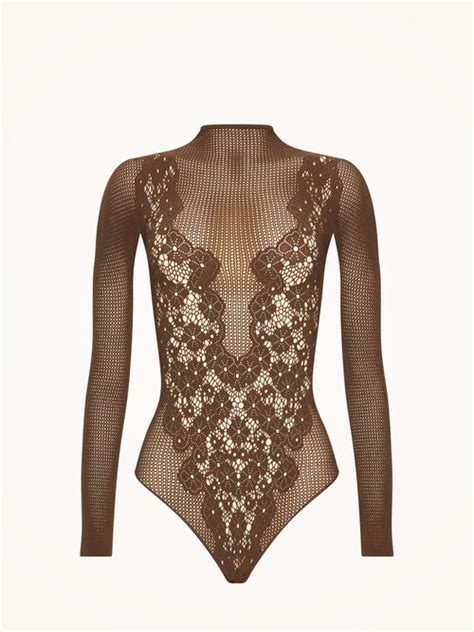 Flower Lace String Body Umber