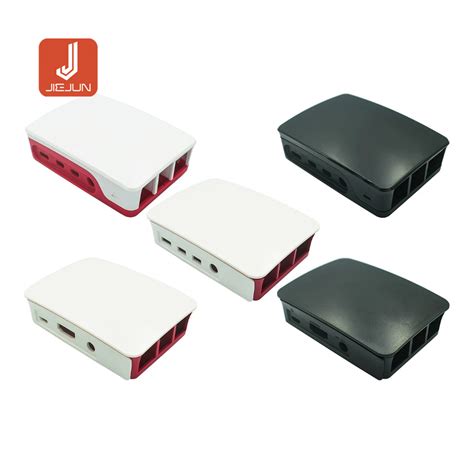 Raspberry Pi 4B Case The Raspberry PI 4B Case Is A Red And White Case
