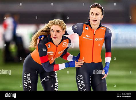 HAMAR Jutta Leerdam NED And Femke Kok NED In The Women S 1000m