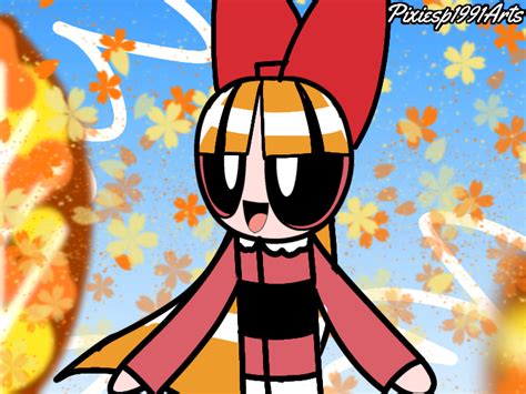 The Pink Puff In A Thrilling Fall By Pixiesp1991arts On Deviantart