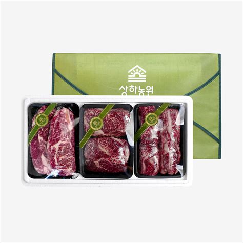 Maeil 매일유업 상하농원 한우 구이용 혼합세트 12kg Lg생활건강 가족몰