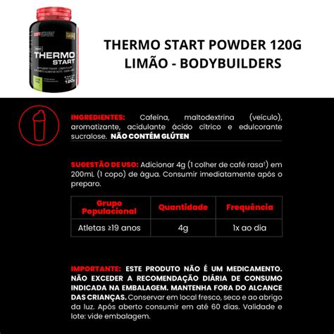 Kit Whey Protein 500g Bcaa 100g Thermo Start 120g Coqueteleira