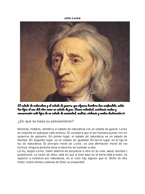 Jonh Locke Pdf John Locke Libertad