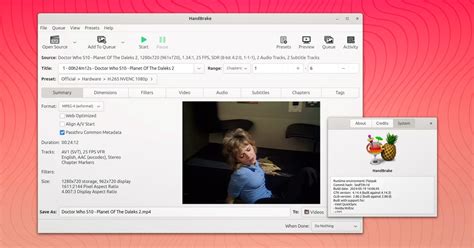 Handbrake 18 Released With Gtk4 Ui Ffv1 Encoder More Omg Ubuntu