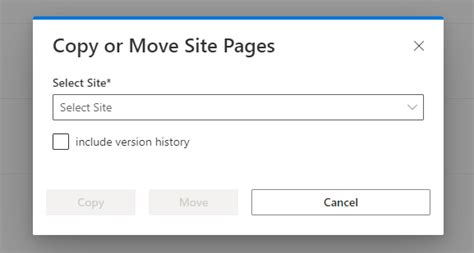 Copy SharePoint Online Pages