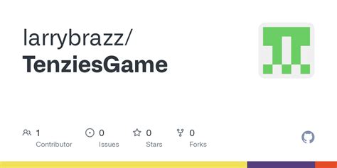 Github Larrybrazztenziesgame